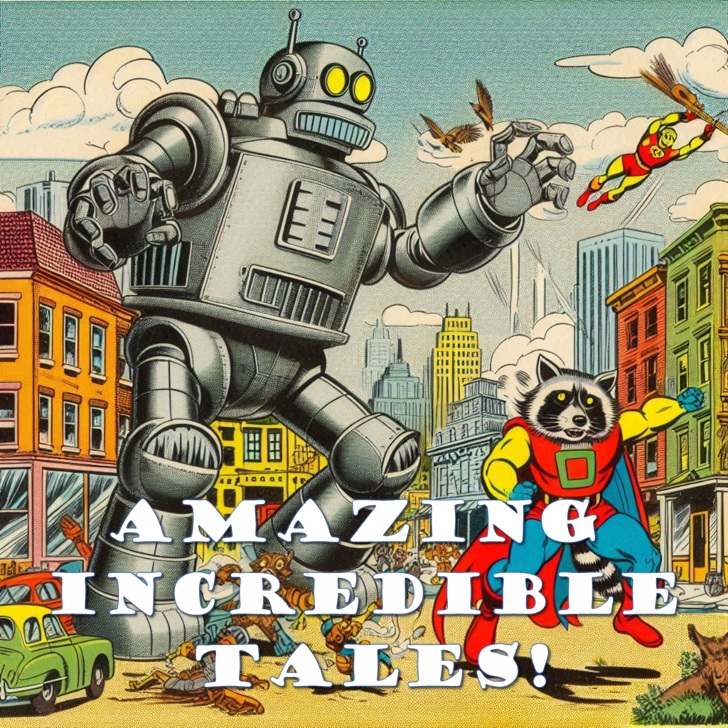 Amazing Incredible Tales – a Fully Improvised Superhero Comic ...