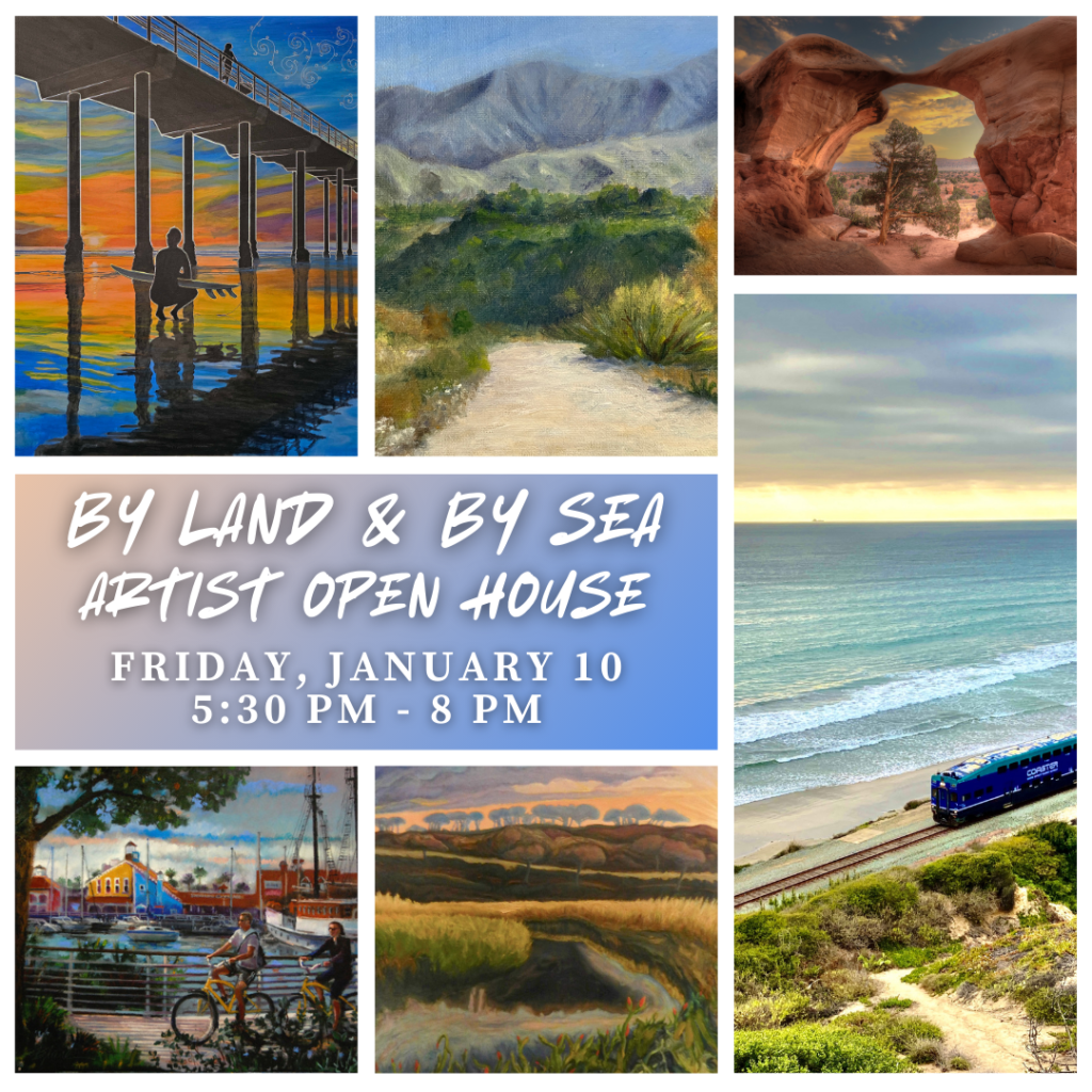 Artist Open House: By Land & By Sea - Oceanside Theatre Company