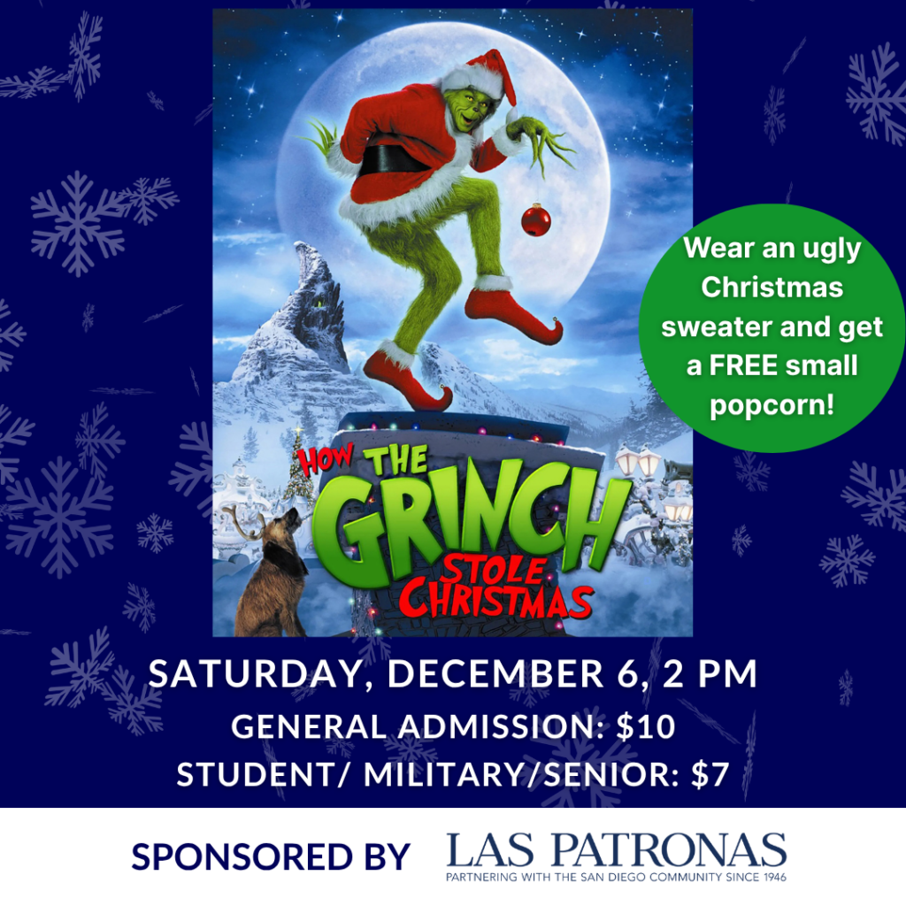 GRINCH Movie Madness! - Oceanside Theatre Company